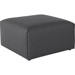 OTTO home Polsterhocker &raquo;N&ouml;re&laquo; Modul - zum Zusammenstellen; in vielen Bezugsqualit&auml;ten und Farben grau Samtoptik (100% Polyester);Struktur (100% 