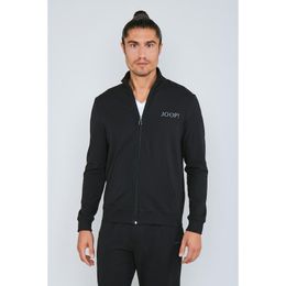 JOOP! Herren JOOP! Sweatjacke &raquo;Comfort&laquo; Stehkragen, Regular Fit, geteilte K&auml;ngurutaschen, lang&auml;rmelig schwarz M