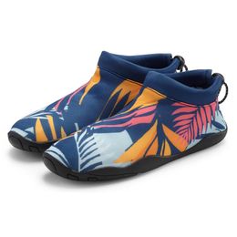 Lascana Damen Lascana Badeschuh &raquo;Badelatsche, Badeschuhe&laquo; Aquaschuh, Slipper, Wasserschuh ultraleicht und schnelltrocknend VEGAN blau 43