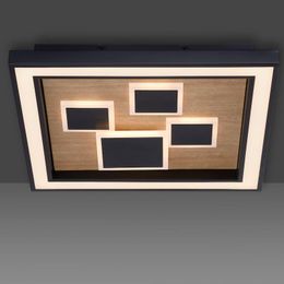 Paul Neuhaus LED Deckenleuchte &raquo;ELIZA&laquo; LED-Board 1 Stk. Warmwei&szlig; braun 2, 1 Stk.
