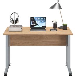 FMD Schreibtisch &raquo;Calvi&laquo; braun B/H/T: 120cm x 75cm x 80cm