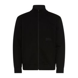 BOSS Green Herren BOSS Green Sweatjacke Stehkragen, Relaxed Fit, Rippb&uuml;ndchen L