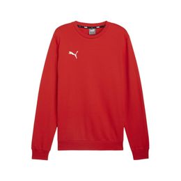 Puma Sportsweatshirt 'TeamGoal' Herren Gr&ouml;&szlig;e S rot / wei&szlig;