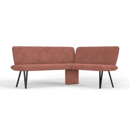 OTTO home Eckbank &raquo;Mily K&uuml;chenbank, Polsterbank, Esszimmerbank, 205x164 cm&laquo; Moderne Bank und Farben, Sitzplatzanzahl: 5, Frei in Raum stellbar braun 