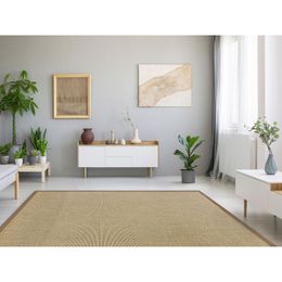 Dekowe Sisalteppich &raquo;Mara S2 mit Bord&uuml;re&laquo; rechteckig 5 mm H&ouml;he Flachgewebe, Material: 100% Sisal, Wohnzimmer, Kundenliebling braun Sisal B : 120cm 1 Stk., 