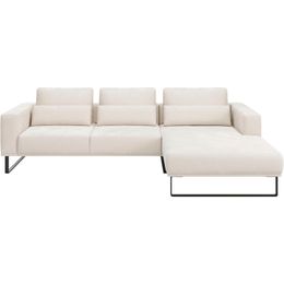 Musterring Ecksofa &raquo;JUSTB! PM100, stilvoller Lounge-Komfort von &laquo; Kollektion Bettina Zimmermann, optionaler Sitzvorzug & Fu&szlig;-Auswahl beige 94% Polyester, 6% 