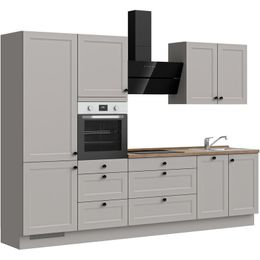Nobilia K&uuml;chenzeile &raquo;"Cascada II", NEU: individuell anpassbar mit gratis Profi-Beratung&laquo; vormontiert, Breite 300 cm, Ausrichtung w&auml;hlbar, wahlw. mit E