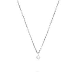 Tamaris Damen Kette mit Anh&auml;nger &raquo;Cross, Kreuz&laquo; silber Edelstahl, L: 43 B: 0,4mm