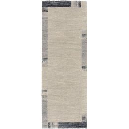 OCI DIE TEPPICHMARKE Teppich &raquo;CASTLE FLORA, auch als L&auml;ufer und Rund&laquo; rechteckig 20 mm H&ouml;he dichter Fris&eacute; Kurzflor, farbiger Bord&uuml;re, Wohnzimmer, 