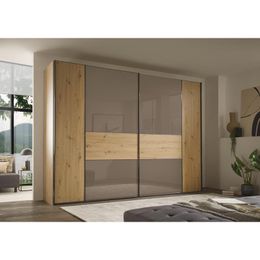 STAUD Schwebet&uuml;renschrank &raquo;Sonett 321G, Made in Germany&laquo; mit vier verschiedenen Ausstattungsvarianten braun Holzwerkstoff Artisan Eiche, B/H/T: 249cm 