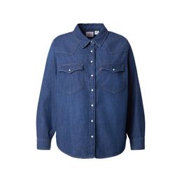 LEVI'S&reg; PLUS Levi's Plus Bluse 'Essential Western Shirt (Plus Size)' Damen Gr&ouml;&szlig;e XXL indigo