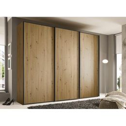 STAUD Schwebet&uuml;renschrank &raquo;Sinfonie Plus, edles Design in hochwertiger Qualit&auml;t, Made in Germany&laquo; Mit vier verschiedenen Ausstattungsvarianten braun 
