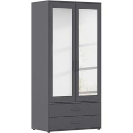 Rauch Dreht&uuml;renschrank &raquo;Kleiderschrank Schrank Garderobe W&auml;scheschrank VOYAGER&laquo; in 3 verschiedenen Ausstattungen BASIC/CLASSIC/PREMIUM, mit modernen 