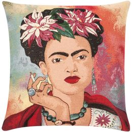 Pad Dekokissen &raquo;Legend&laquo; made in europe rot Obermaterial: 50% Baumwolle, 45% Polyester, 5% Polyacryl B/L: 45cm x 45cm, 1 Stk.
