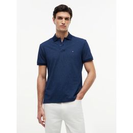 Tommy Hilfiger Herren Poloshirt &raquo;MICROPRINT PIQUE&laquo; mit geometrischem Muster, regular fit S