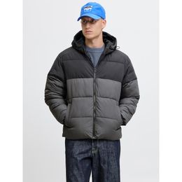 Jack & Jones Jack & Jones Herren Steppjacke &raquo;JJMAZE PUFFER HOOD&laquo; mit Kapuze schwarz S