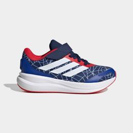M&auml;dchen Sneaker "ADIDAS MARVEL SPIDER-MAN RUNFALCON 6 KIDS", adidas Sportswear, Gr. 30dunkelblau, ftwr wei&szlig;, pure ruby, Synthetik, Textil, Schuhe,