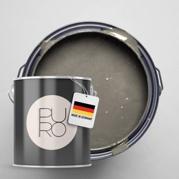 A.S. Cr&eacute;ation Wandfarbe &raquo;Premium Innenwandfarbe PURO Tuchmatt creamy grey&laquo; ideal f&uuml;r Wohnzimmer, Schlafzimmer, Flur und K&uuml;che, Farbwelt Grau 1 l 1ml