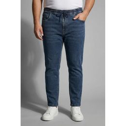 Man's World Plus Herren Schlupfjeans &raquo;Gro&szlig;e Gr&ouml;&szlig;en&laquo; gerade geschnittenes Bein, Regular-Fit, mit Kordelzug blau 3XL, N-Gr