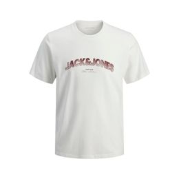 Jack & Jones Jack & Jones Herren T-Shirt &raquo;JJAVERY TEE SS CREW NECK&laquo; Baumwolle, regular fit wei&szlig; M