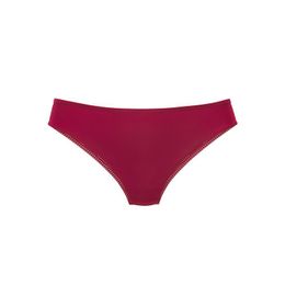 s.Oliver Damen s.Oliver Slip &raquo;Fabienne&laquo; aus graphischer Spitze mit modischem Netzeinsatz rot 32/34