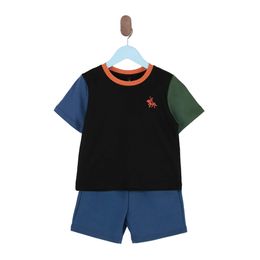 Trendyol Set Jungen Gr&ouml;&szlig;e 98/104 blau / dunkelgr&uuml;n / orange / schwarz