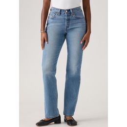 Levi's Levi's Damen Stretch-Jeans &raquo;LV Jeans 501 CURVE BLACKS&laquo; Die Passform schmeichelt kurvigen Figuren blau 27, L&auml;nge 34