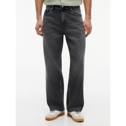 Tommy Jeans Herren Relax-fit-Jeans &raquo;JAIMIE RELAXED&laquo; Relaxed fit im 5-Pocket-Stil, Straight Leg grau 38, L&auml;nge 36