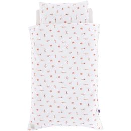 Tr&auml;umeland Babybettw&auml;sche &raquo;Jersey Cats & Dogs&laquo; 2 Stk. mit niedlichem Allover-Print bunt Jersey, Obermaterial: 100% Baumwolle B/L: 140cm x 200cm, 1 Stk., 1 Stk., 