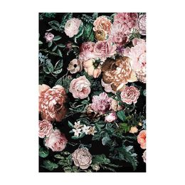 Komar Bild &raquo;Charming Wild&laquo; Blumen 1 Stk. tlg. Wandbild zur Dekoration - ohne Rahmen bunt Holz, Papier B/H/T: 30cm x 40cm, Blumen, 1 Stk.