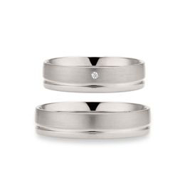 Phoenix Ph&ouml;nix Trauring &raquo;Schmuck Geschenk Silber 925 Trauring Ehering LIEBE versch. Varianten&laquo; Made in Germany - wahlweise mit oder ohne Brillant silber 64, 