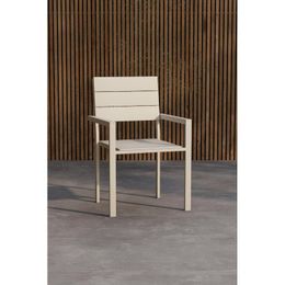 Gartenstuhl &raquo;Levels, Outdoor-Sitz f&uuml;r den Au&szlig;enbereich&laquo; () 2 Stk.Outdoorstuhl rund, Aluminiumgestell, outdoor-geeignet B/H/T: 58cm x 90cm x 60cm, 2 