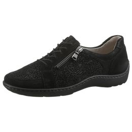 Waldl&auml;ufer Waldl&auml;ufer Damen Schn&uuml;rschuh &raquo;HENNI&laquo; Bequemschuh, Komfortschuh, Sneaker, bequeme Schuhweite H (= sehr weit) schwarz 5 (38)