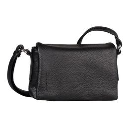 Tom Tailor Damen Tom Tailor Umh&auml;ngetasche &raquo;Lissi&laquo; besonders weiches Material l&auml;ssig fallend mit trapzf&ouml;rmigen Schnitt schwarz B/H/T: 22cm x 15cm x 