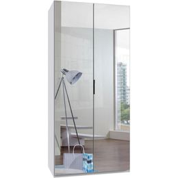 wimex Kleiderschrank &raquo;Oxford by fresh to go, in 3 Breiten, Made in Germany&laquo; wahlweise mit oder ohne Spiegel, mit hochwertigen Faltt&uuml;ren f&uuml;r den perfekten 