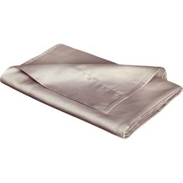 Fleuresse Betttuch &raquo;Colours&laquo; offenes Bettlaken grau Mako-Satin, Obermaterial: 100% Baumwolle B/L: 270cm x 260cm, 1 Stk., Mako-Satin, 270x260 15cm