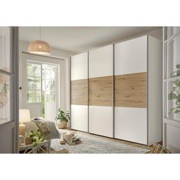 STAUD Schwebet&uuml;renschrank &raquo;Includo, Made in Germany&laquo; Mit vier verschiedenen Ausstattungsvarianten wei&szlig; Holzwerkstoff wei&szlig;, B/H/T: 249cm x 222cm x 68cm