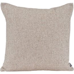 HOCK Dekokissen &raquo;Levin&laquo; Sofakissen inkl. F&uuml;llung, 50x50cm, Dekokissen, strukturiert beige Obermaterial: 100% Polyester. F&uuml;llung: 100% Polyester B/L: 50cm x