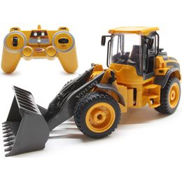 Jamara RC-Bagger &raquo;Radlader Volvo L50 1:16 2,4GHz&laquo; gelb Einheitsgr&ouml;&szlig;e RC-Bagger