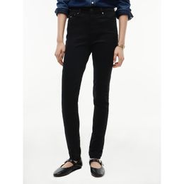 Tommy Jeans Damen Skinny-fit-Jeans &raquo;NORA MD SKN&laquo; mit Stretchanteil, Mid Rise schwarz 30, L&auml;nge 28