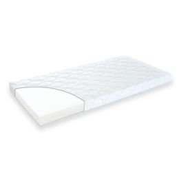 Tr&auml;umeland Kindermatratze &raquo;Softwash&laquo; 9 cm hoch 1 Stk. tlg. wei&szlig; Bezug: 100% Baumwolle 1 (0 kg - 65 kg), 9cm, Polyester Bezug, Material oben: Baumwolle Material 