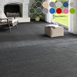 OTTO home Teppichboden &raquo;Zephyra, Schlinge, Gesamth&ouml;he 8 mm, Made in Netherlands&laquo; rechteckig Uni Farben, Breite 400 cm, strapazierf&auml;hig, Wohnzimmer, 