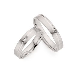 Phoenix Ph&ouml;nix Trauring &raquo;Schmuck Geschenk Silber 925 Trauring Ehering LIEBE versch. Varianten&laquo; Made in Germany - wahlweise mit oder ohne Brillant silber 65, 
