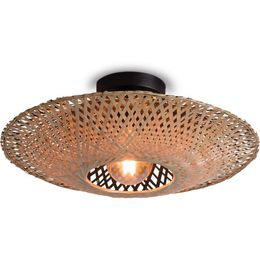 GOOD&MOJO Deckenleuchte &raquo;Kalimantan&laquo; E27 beige &Oslash; 60cm H: 15cm