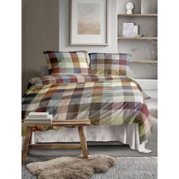 Irisette Bettw&auml;sche &raquo;Zobel&laquo; 2 Stk. samtig weich, leicht und w&auml;rmend Biber, Obermaterial: 100% Baumwolle B/L: 140cm x 200cm, 1 Stk., 1 Stk., Biber, B/L: 90cm x 