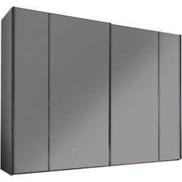 STAUD Schwebet&uuml;renschrank &raquo;Sonett 100 G, Made in Germany&laquo; mit vier verschiedenen Ausstattungsvarianten grau Holzwerkstoff Hellgrau, B/H/T: 270cm x 