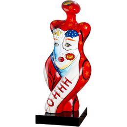 Gilde Skulptur &raquo;Figur Frau Femme&laquo; bunt Kunstharz B/H/T: 32cm x 71cm x 25cm