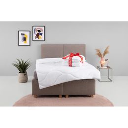 OTTO home Microfaserbettdecke &raquo;Caelan, kaufe eine Decke - erhalte die Leichtbettdecke gratis dazu!&laquo; normal F&uuml;llung 100% Polyester 1 Stk. tlg. 