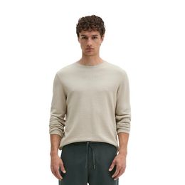 Marc O'Polo Marc O'polo Herren Marc O'Polo Rundhalspullover regular aus reiner Bio-Baumwolle beige L