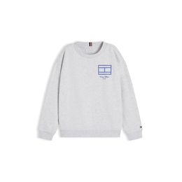 Tommy Hilfiger Sweatshirt Jungen Gr&ouml;&szlig;e 80 blau / graumeliert